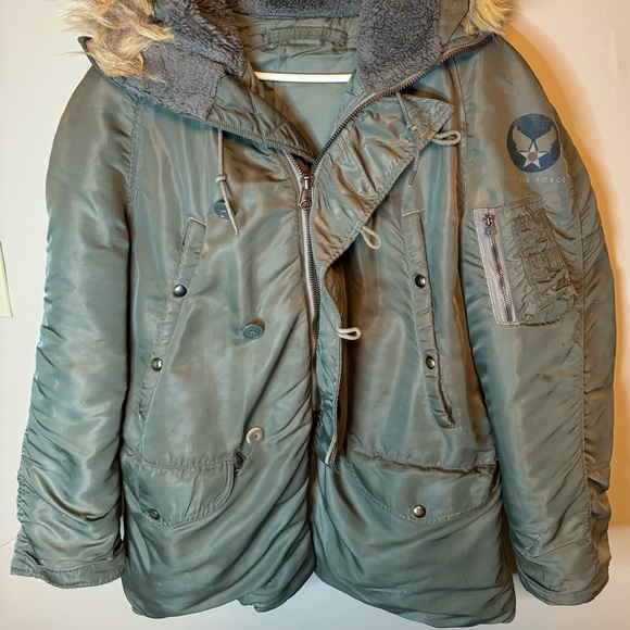 Jackets & Coats | Vintage 5s 60s Us Air Force N3b Parka Aviation Flight ...
